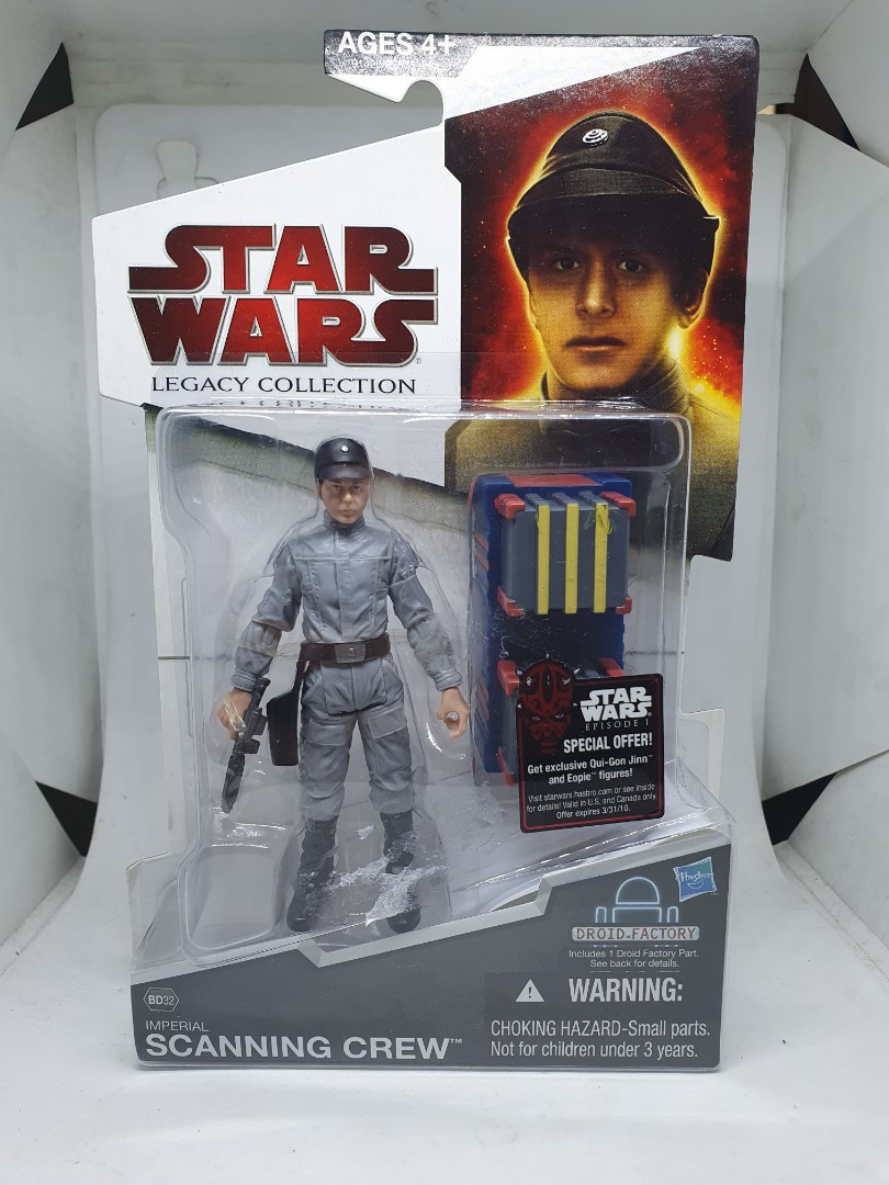 Star Wars The Legacy Collection Imperial Scanning Crew, Hobbies & Toys ...
