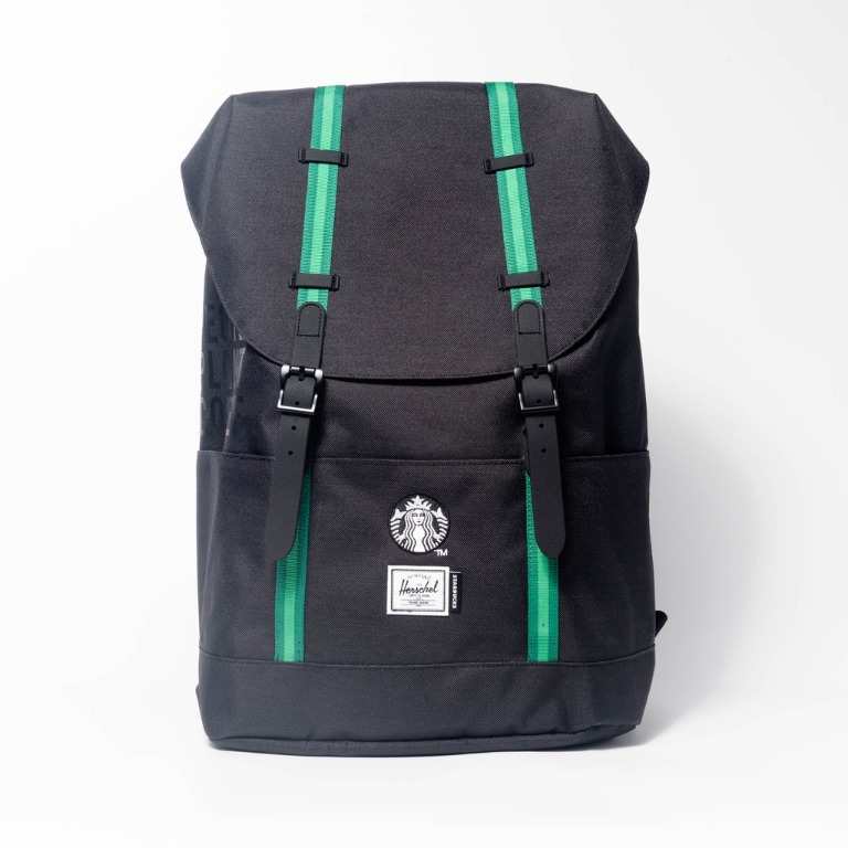 Starbucks x Herschel Backpack, Men's Fashion, Bags, Backpacks on Carousell