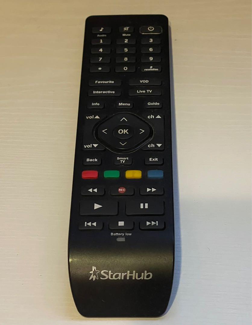 Starhub tv remote, TV & Home Appliances, TV & Entertainment, TV Parts ...