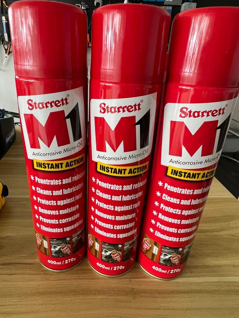 STARRETT M1 ALL PURPOSE LUBRICANT 270G/400ML, Motorcycles, Motorcycle ...