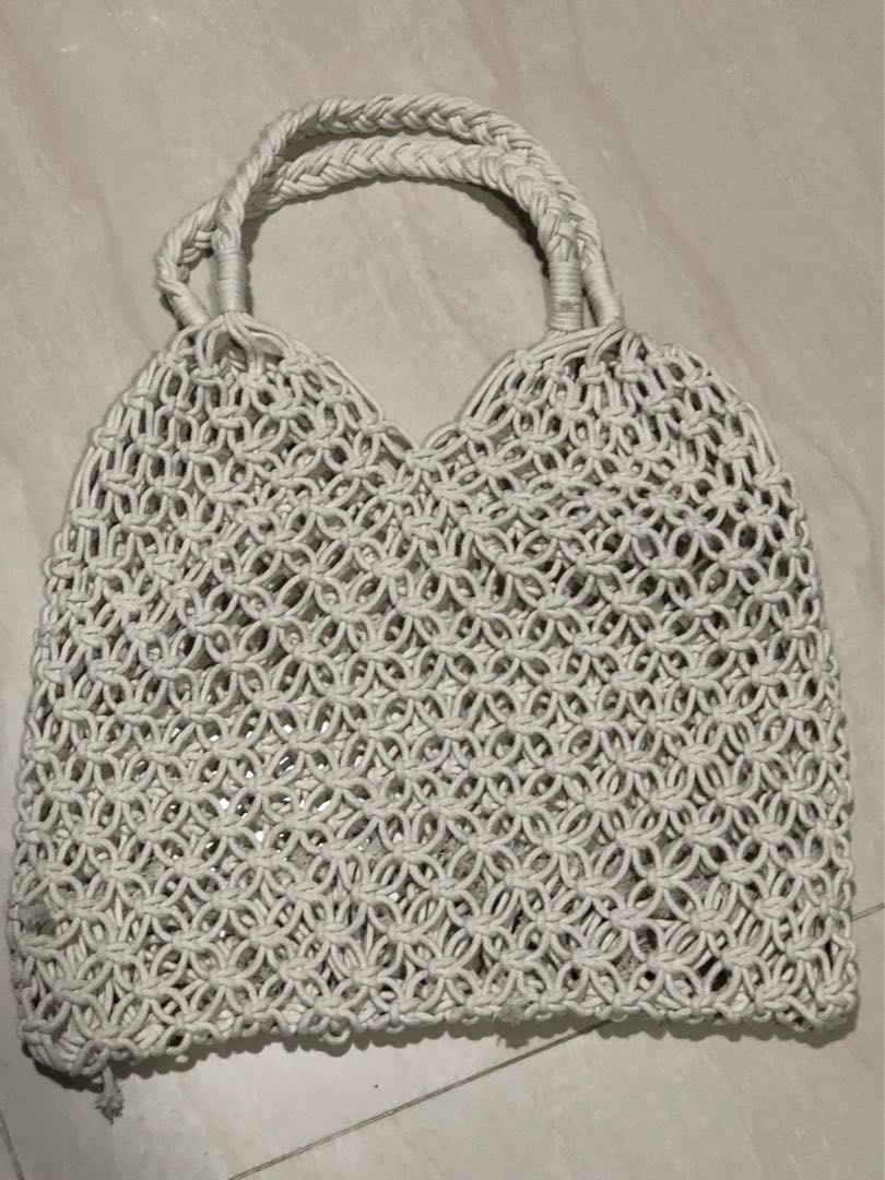 String Tote Bag, Women's Fashion, Bags & Wallets, Tote Bags on Carousell