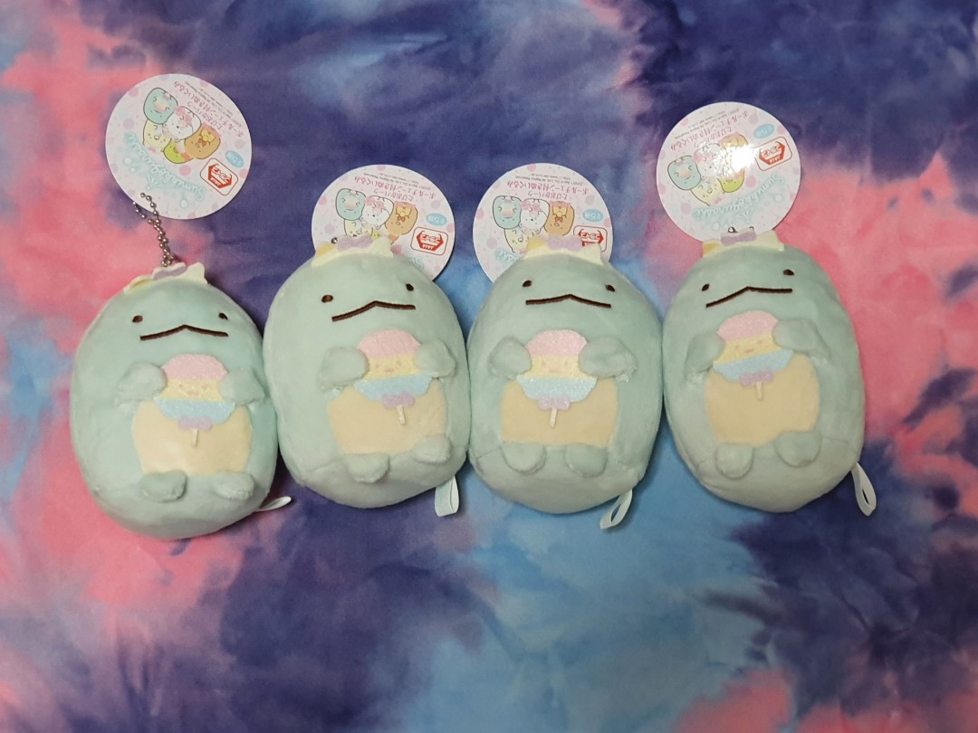 Sumikko Gurashi Tokage keychain, Hobbies & Toys, Toys & Games on Carousell