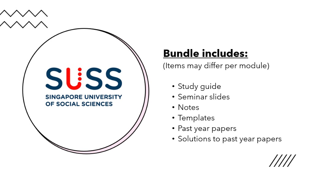SUSS Exam Revision Notes (Must Buy!!!) (ACC, ANL, BUS, HRM), Hobbies ...
