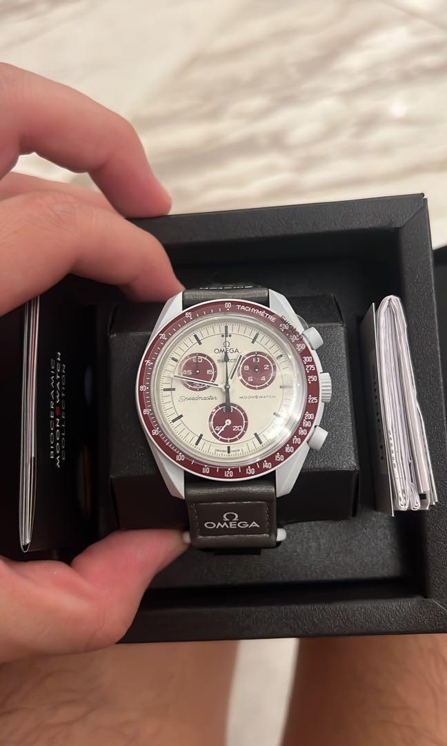 SWATCH OMEGA PLUTO, Luxury, Watches on Carousell