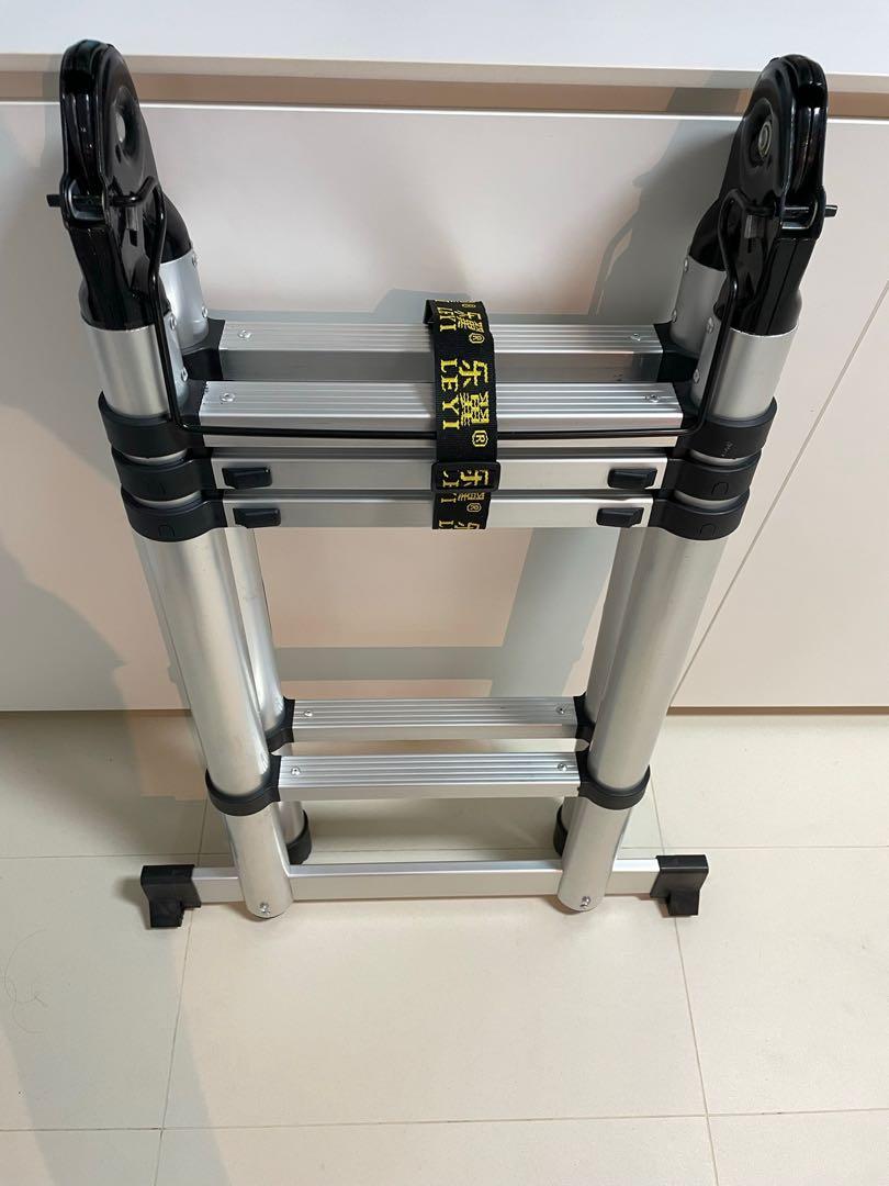 Telescopic Step Ladder, Furniture & Home Living, Home Improvement ...