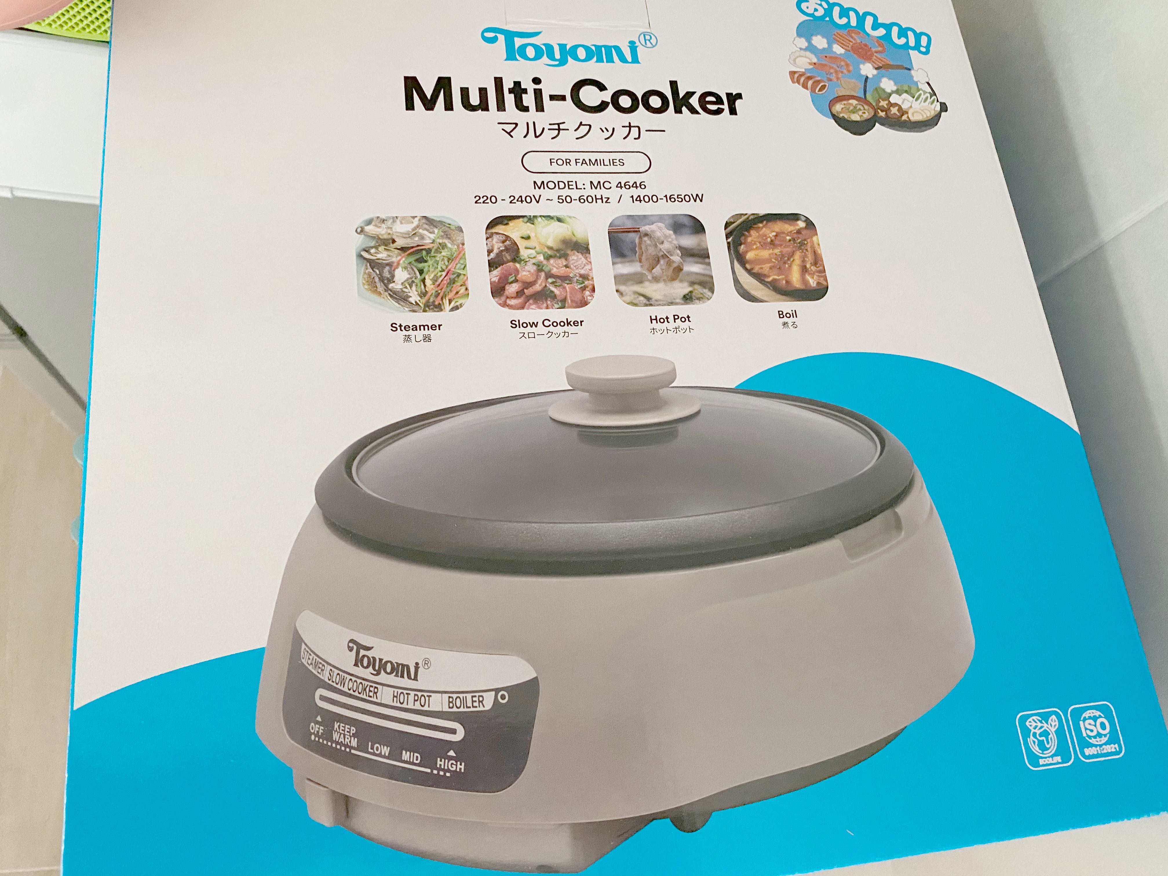 Toyomi multi-cooker, TV & Home Appliances, Kitchen Appliances, BBQ ...
