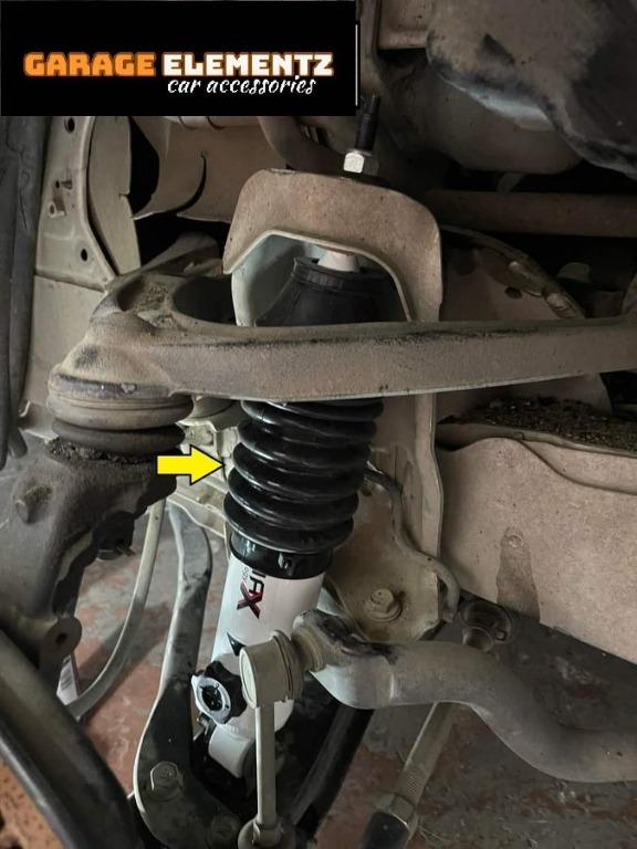 Toyota Hiace Commuter RIDEMAX 4 way adjustable damping shock absorbers ...