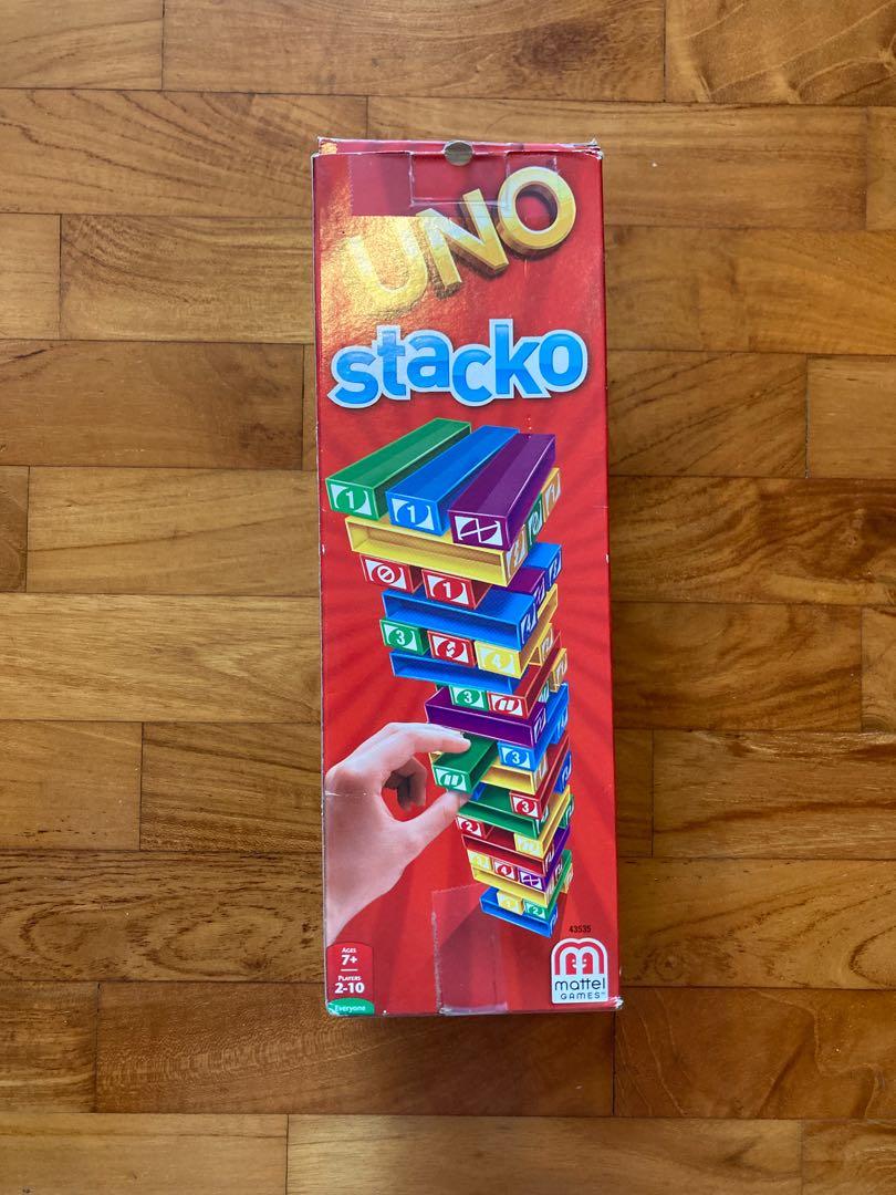 UNO stacko, Hobbies & Toys, Toys & Games on Carousell