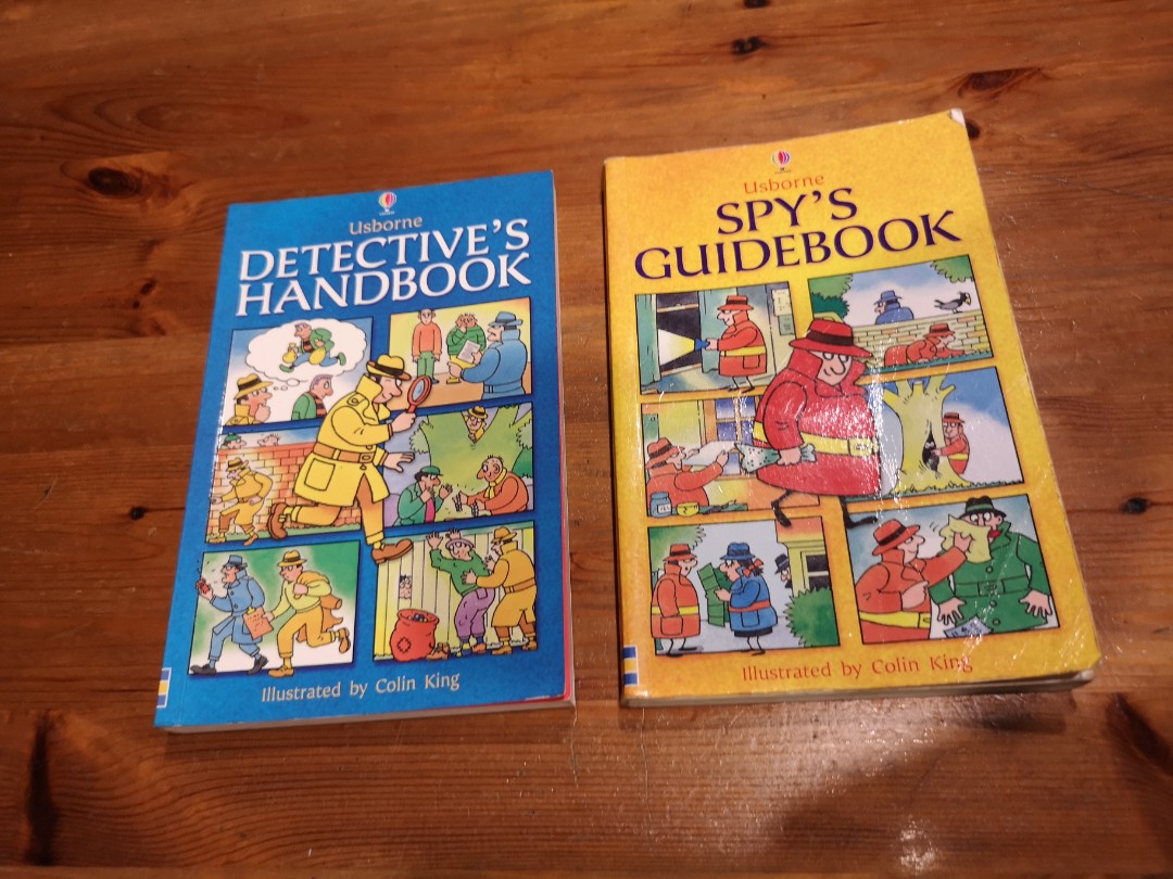 Usborne Detective's Handbook & Spy's Guidebook, Hobbies & Toys, Books ...