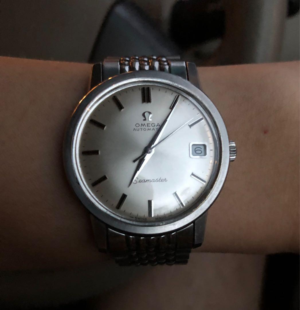 Vintage Omega Seamaster 166.003, Luxury, Watches on Carousell