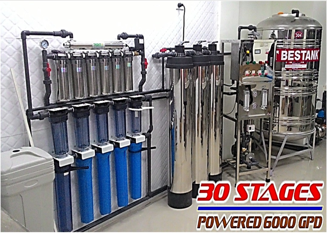 WATER STATION SYSTEM SUPER HEAVY DUTY EQUIPMENT SUPER ORGANIZED SET UP ...