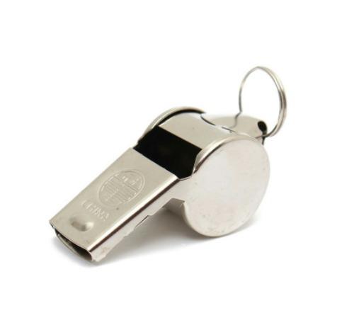 Whistle with Lanyard Metal Whistle Pito Sports Whistle, Hobbies & Toys ...