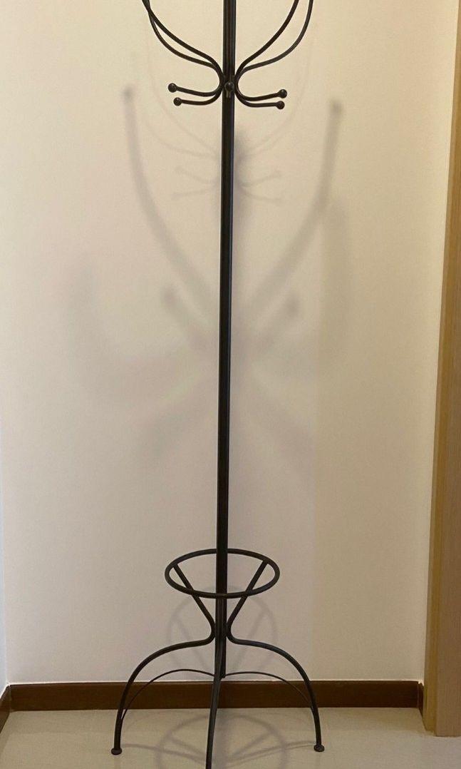 Wrought iron clothing rack, Furniture & Home Living, Furniture, Shelves ...
