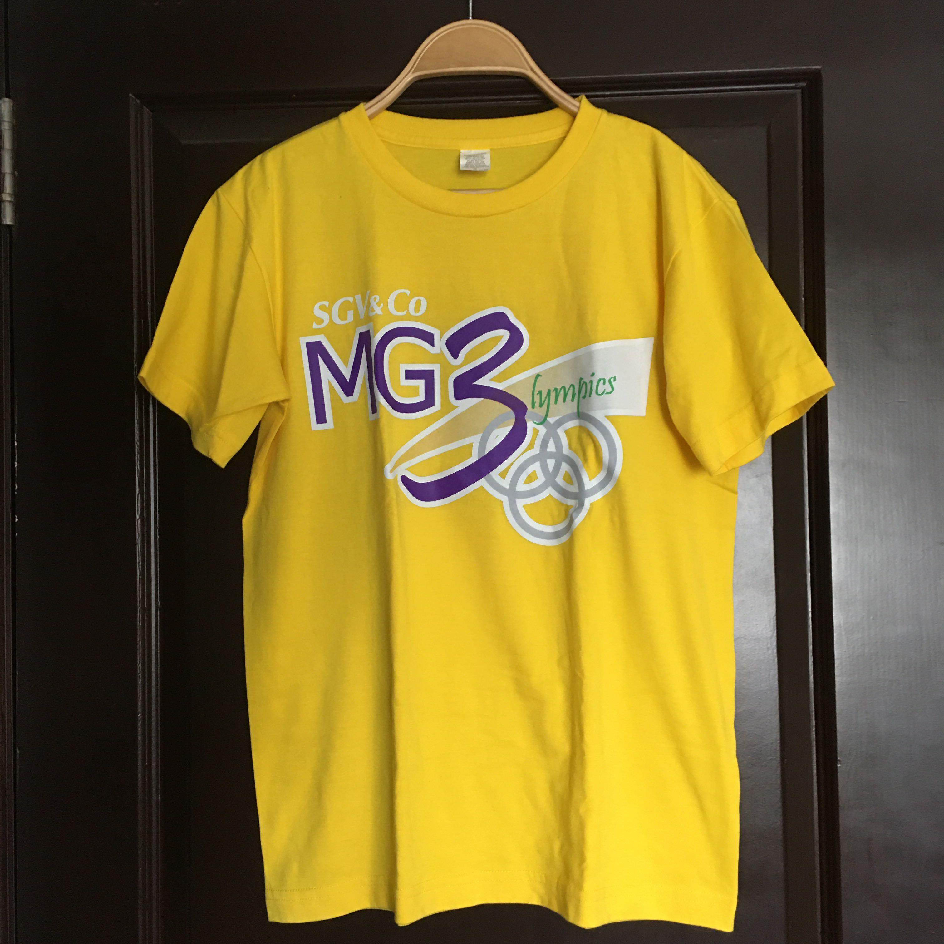 Yellow SGV Shirt, Men's Fashion, Tops & Sets, Tshirts & Polo Shirts on ...