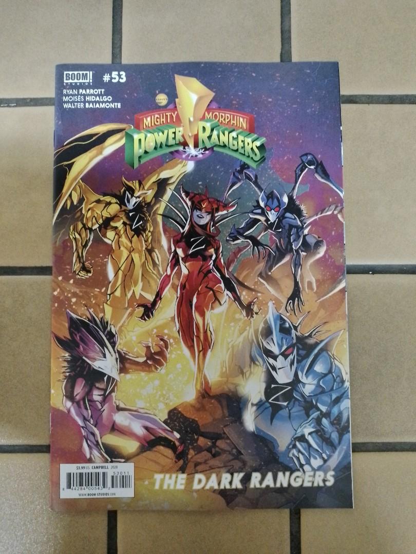 1st team app new Dark Rangers ( Mighty Morphin Power Rangers #53 ...