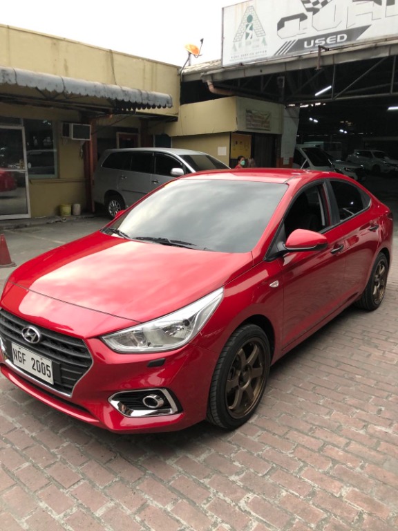 2020 Hyundai Accent Color Red Auto, Cars for Sale, Used Cars on Carousell