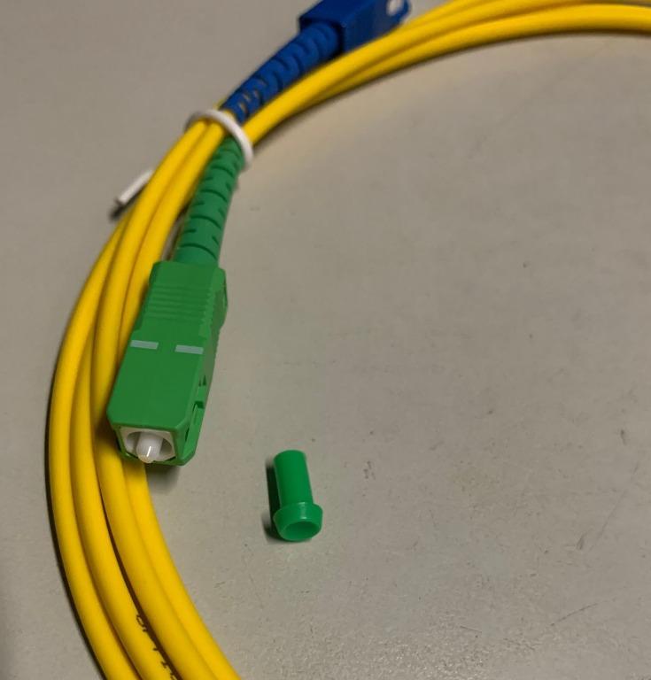 光纖線 光纖 寬頻 專用 上網 電訊 modem fibre cable 2米 PCCW HKT HGC HKBN SMT CMHK 可用 ...