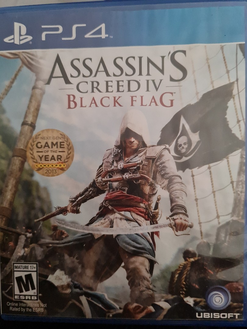 AC BLACK FLAGS, Video Gaming, Video Games, PlayStation on Carousell