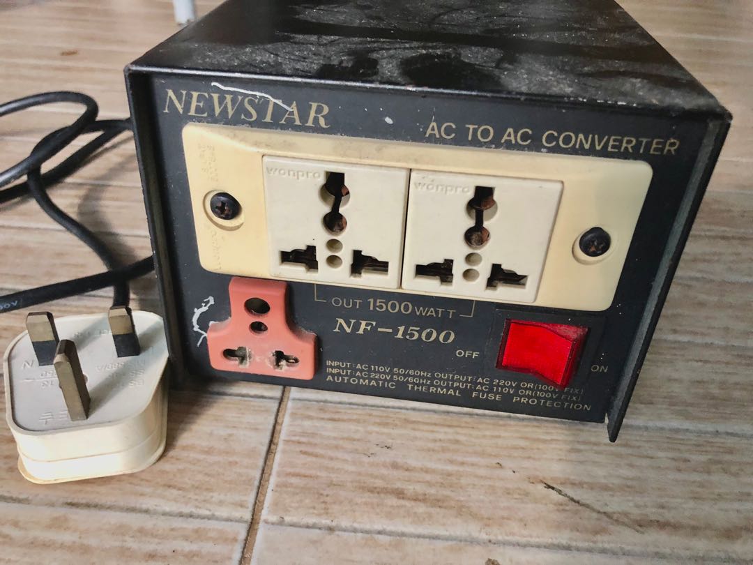 AC to AC converter- Newstar, Everything Else on Carousell