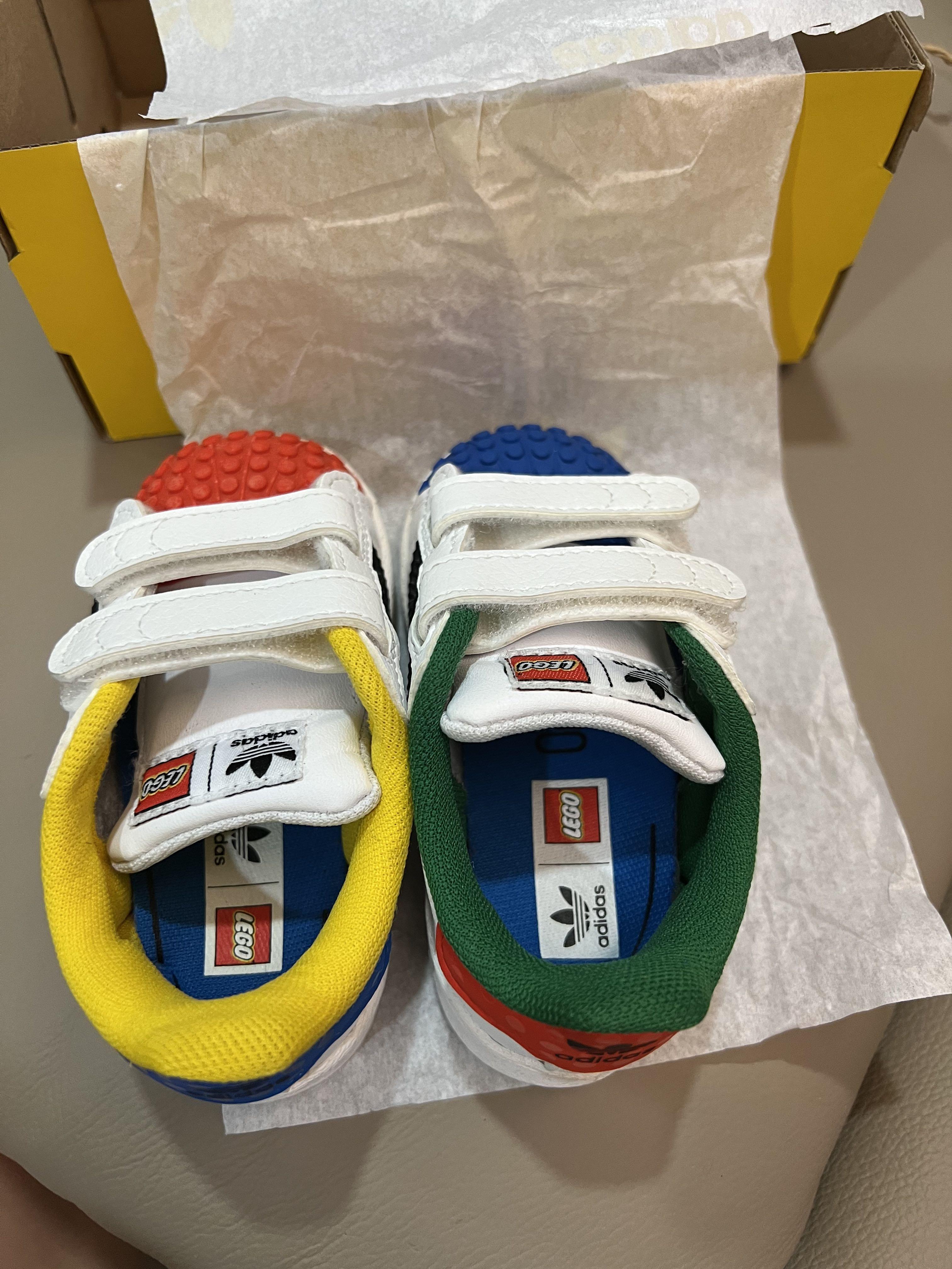 Adidas original superstar x LEGO baby shoe UK4, Babies & Kids, Babies ...
