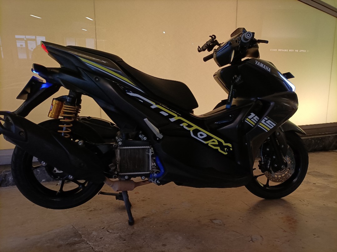 Aerox v2, Motorcycles, Motorcycles for Sale, Class 2B on Carousell