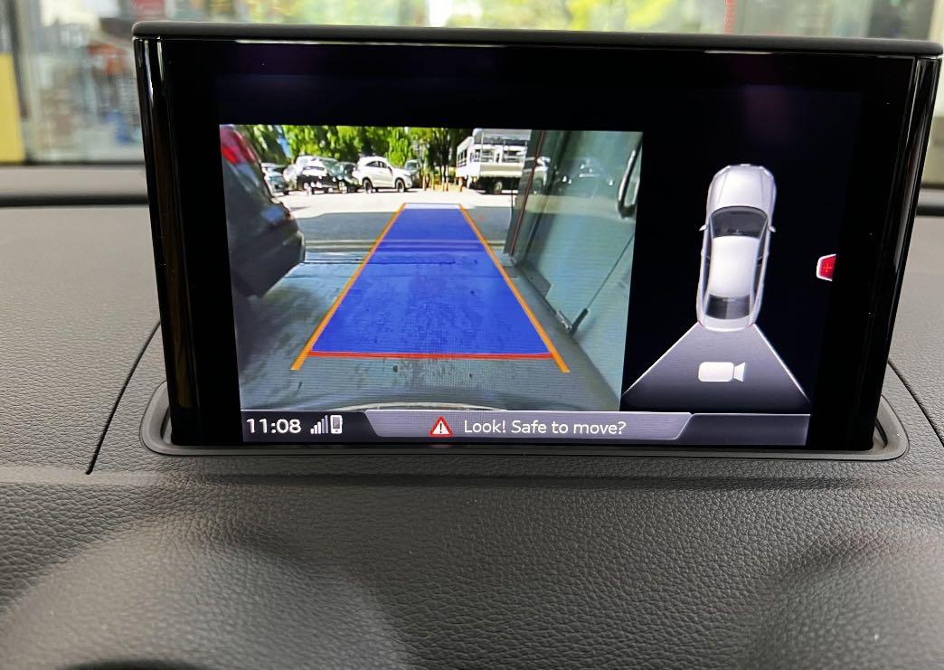 Audi A4 / A3 / A1 / Q2 original reverse camera with trajectory line ...