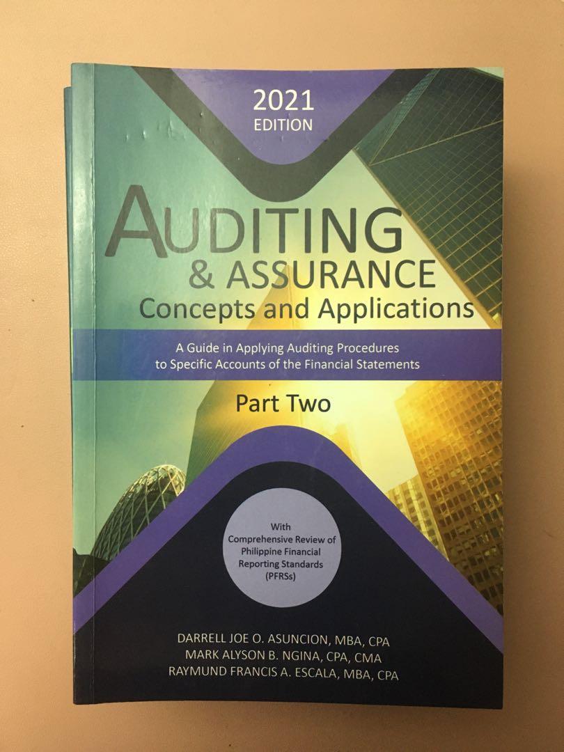 Auditing & Assurance Concepts and Applications Part 1 & 2 (2021 ... Auditing & Assurance Concepts and Applications Part 1 & 2 (2021 ...