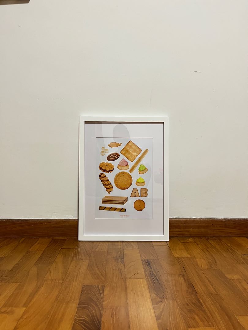 Biscuit Poster, Furniture & Home Living, Home Decor, Frames & Pictures ...
