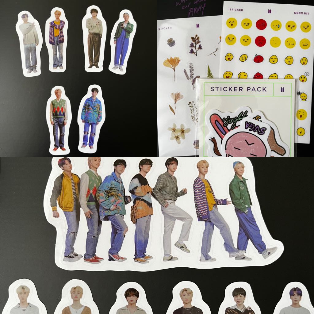 bts deco kit sticker set, Hobbies & Toys, Memorabilia & Collectibles, K ...