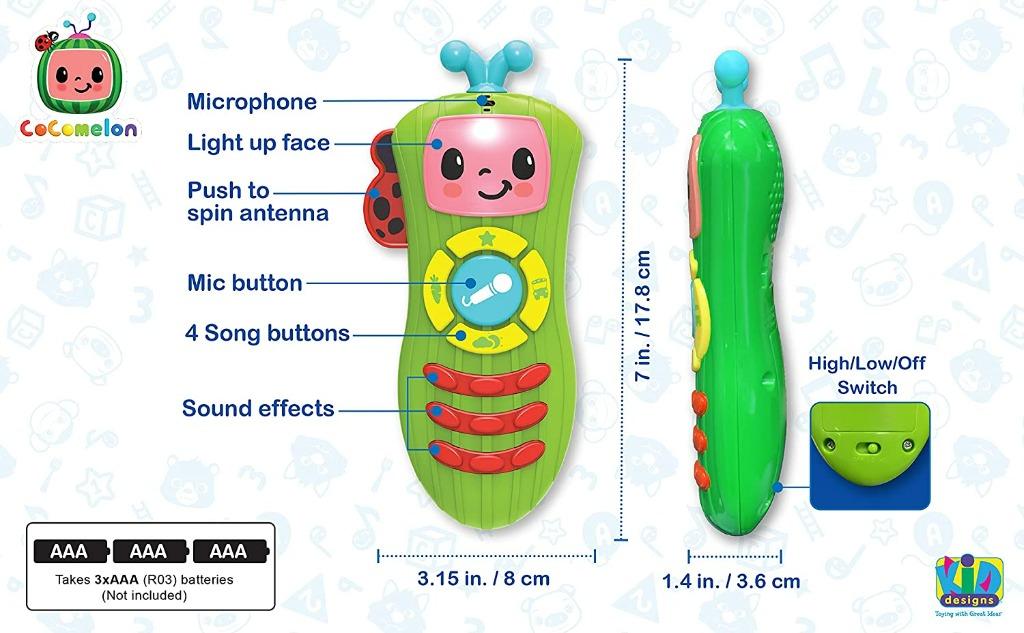 Cocomelon Remote Control Toy, Hobbies & Toys, Toys & Games on Carousell