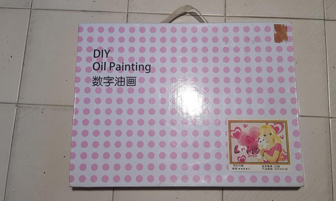 DIY Oli Painting (Barbie Edition), Hobbies & Toys, Stationery & Craft ...