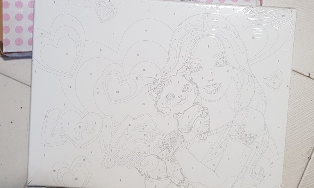 DIY Oli Painting (Barbie Edition), Hobbies & Toys, Stationery & Craft ...