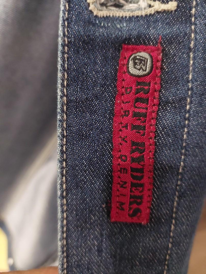 DMX Ruff Ryders Limited Edition Dirty Denim Jacket, Men's Fashion ...