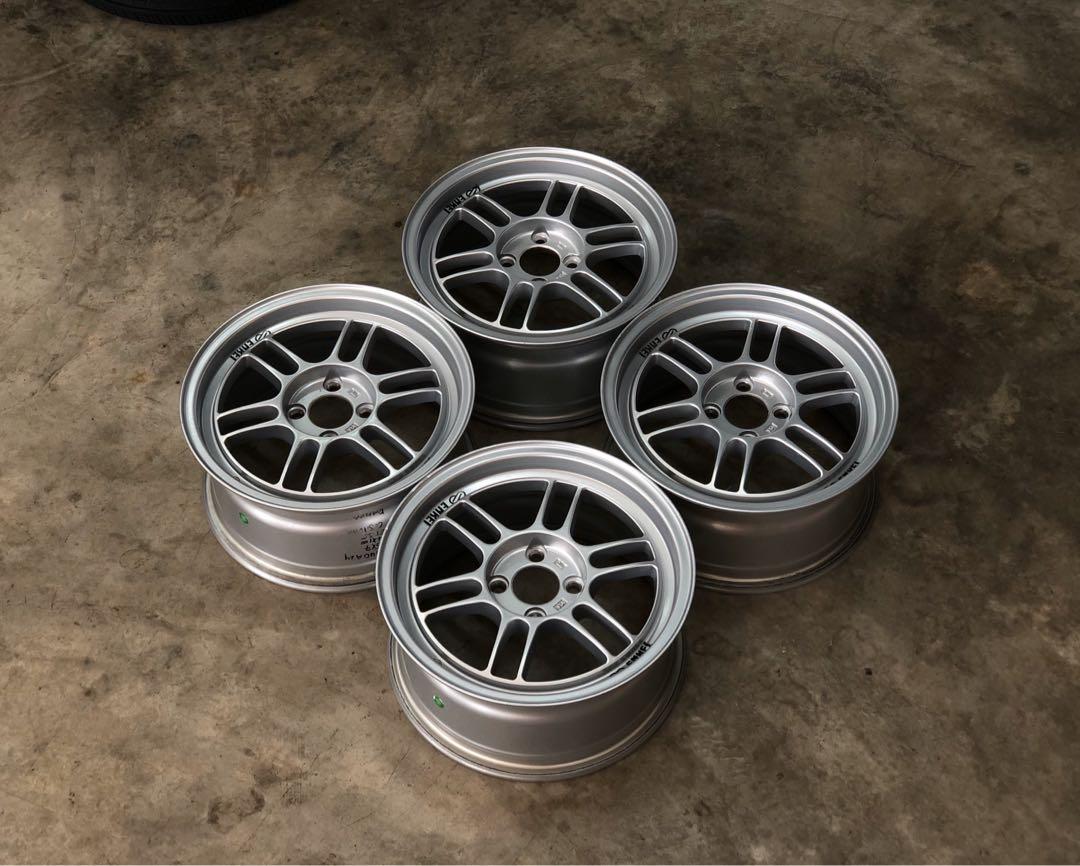 ENKEI RPF1 15 rim myvi alza bezza axia vios yaris city jazz wira saga ...