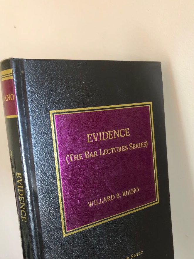 Evidence - Riano, Hobbies & Toys, Books & Magazines, Textbooks on Carousell