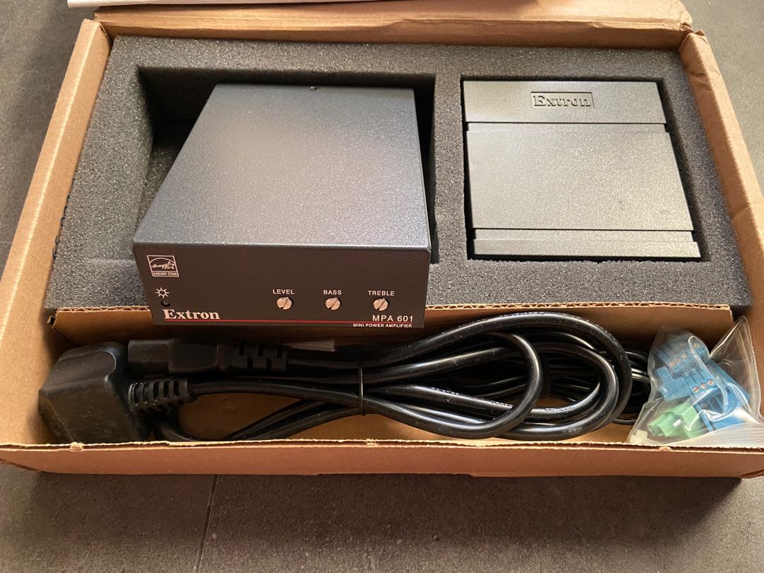 Extron MPS 601 70V amplifier, Audio, Soundbars, Speakers & Amplifiers ...