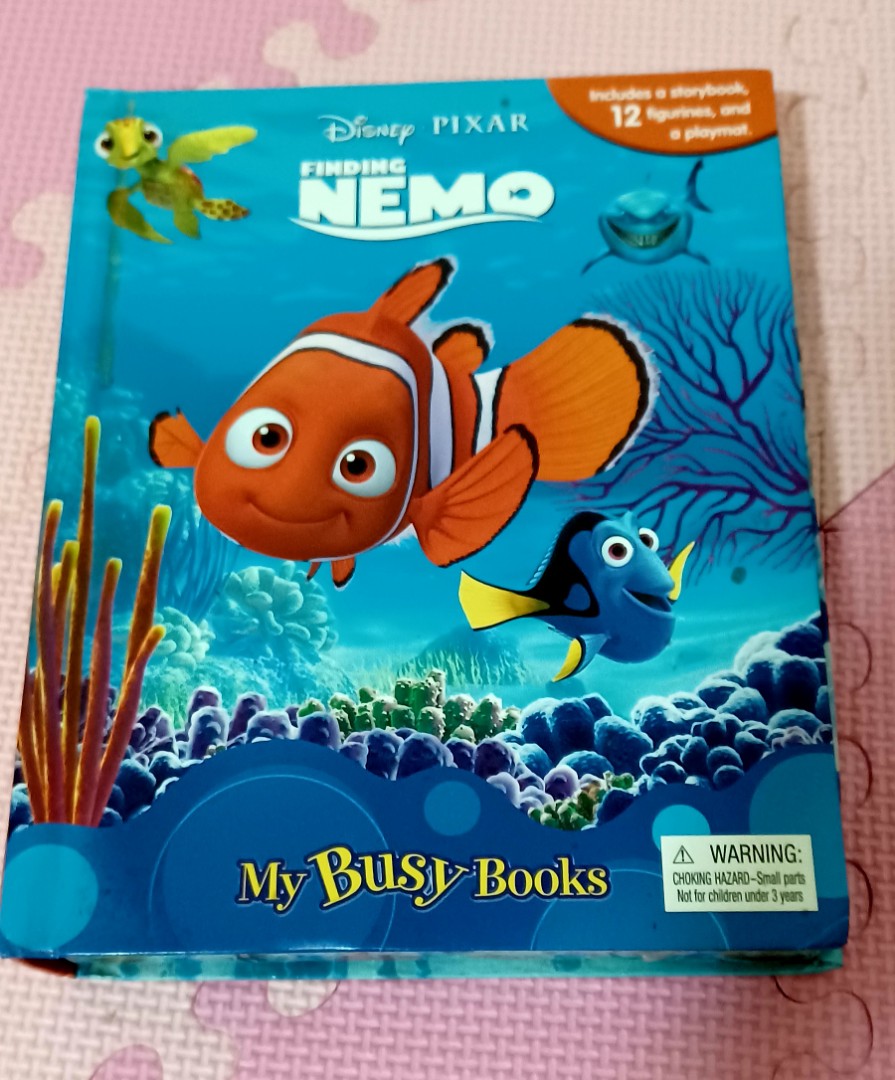 FINDING NEMO BUSY BOOK WITH TOYS, Babies & Kids, Infant Playtime on ...