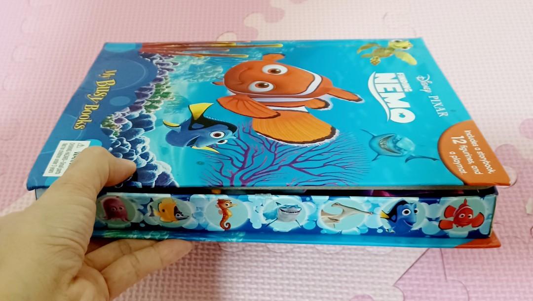 FINDING NEMO BUSY BOOK WITH TOYS, Babies & Kids, Infant Playtime on ...
