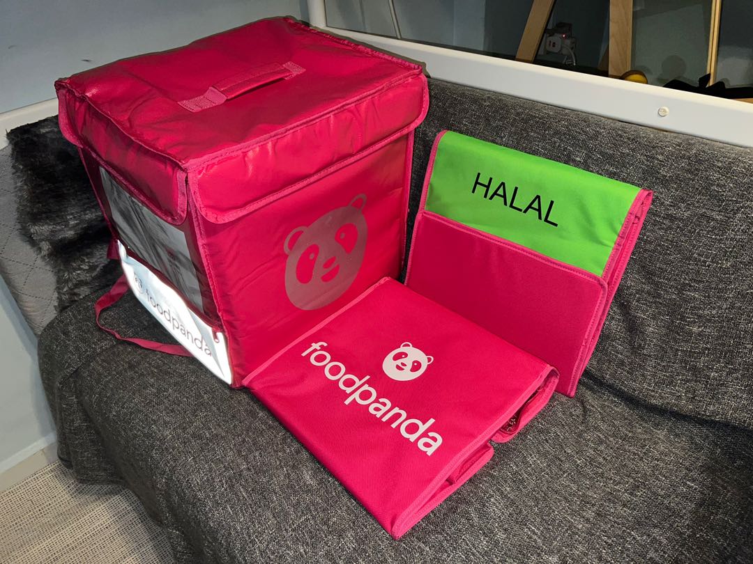 foodpanda bags, Men's Fashion, Bags, Backpacks on Carousell