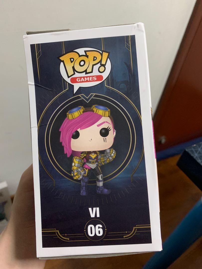 Funko Pop League of Legends Arcane - Vi (Box Badly Damaged), Hobbies ...