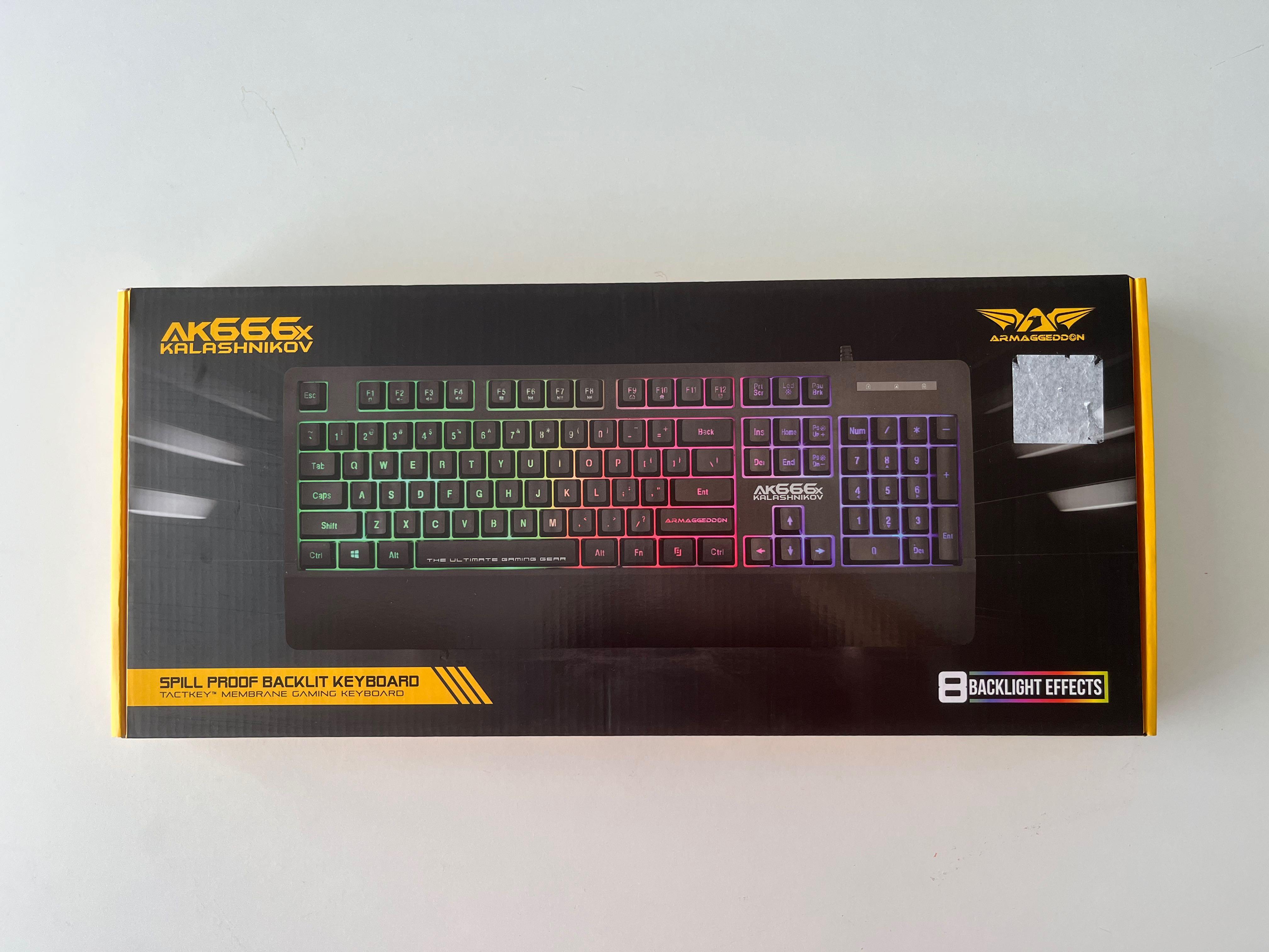 Gaming keyboard (Armaggeddon AK-666 Kalashnikov), Computers & Tech ...
