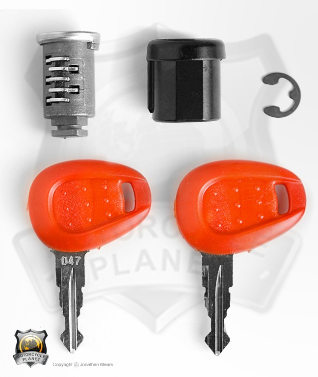 Givi piston key set part spare keys box, Motorcycles, Motorcycle ...