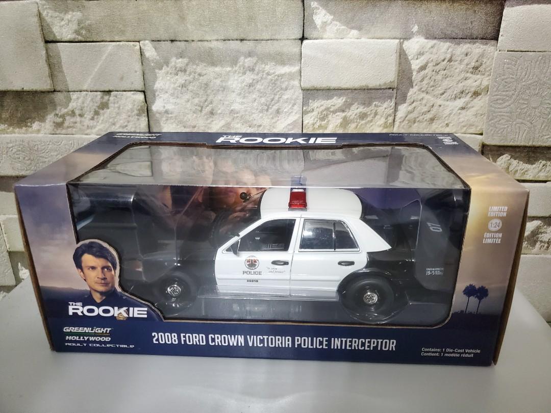 Greenlight 1:24 'THE ROOKIE' LAPD POLICR CAR, 興趣及遊戲, 玩具 & 遊戲類 - Carousell
