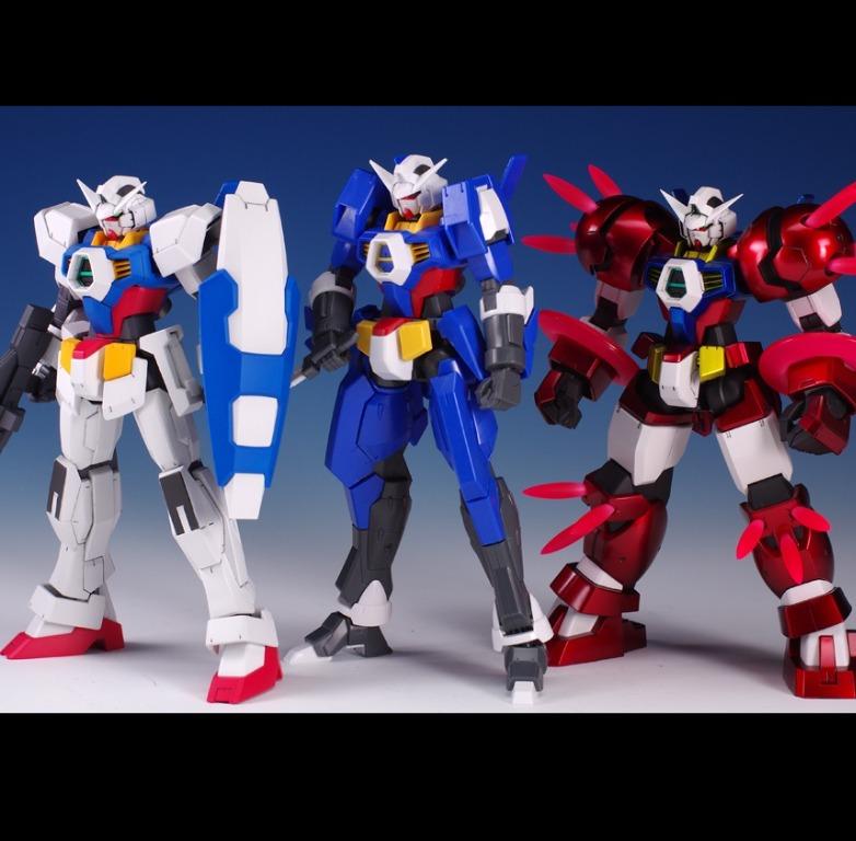 HG Gundam Age-1 Normal & Titus & Spallow - Age I 高達 普通型 & 泰坦型 & 飛燕型 ...
