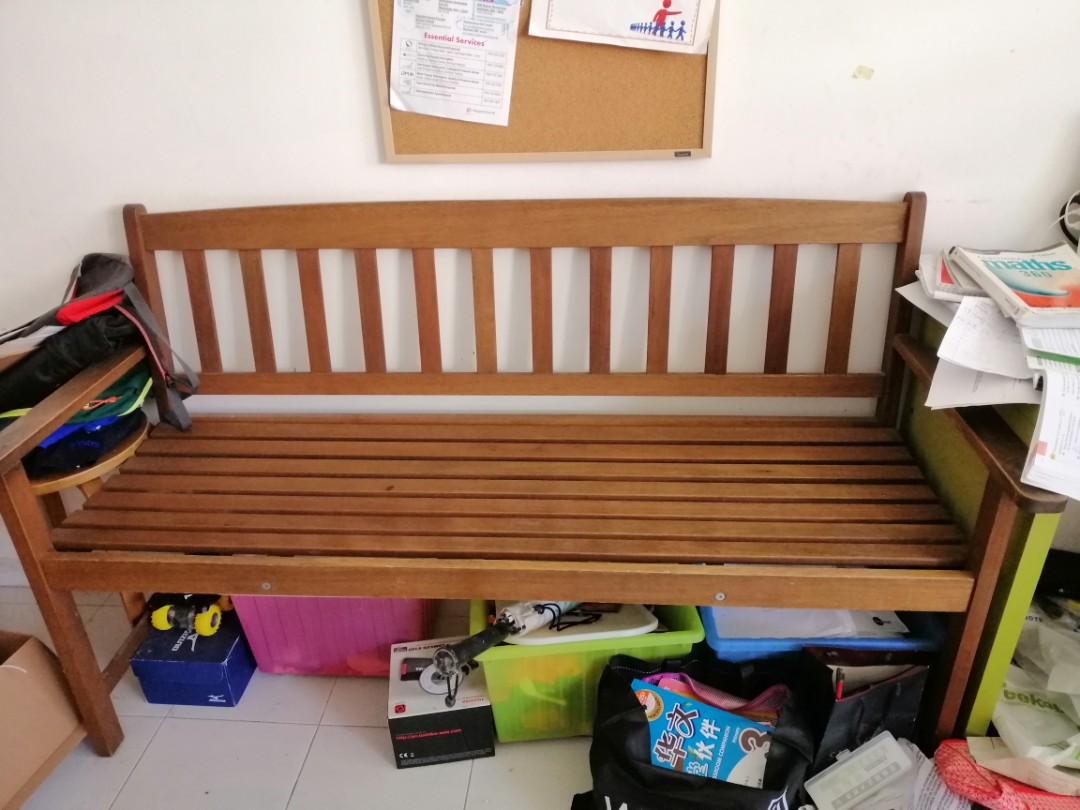 IKEA bench, Furniture & Home Living, Furniture, Chairs on Carousell