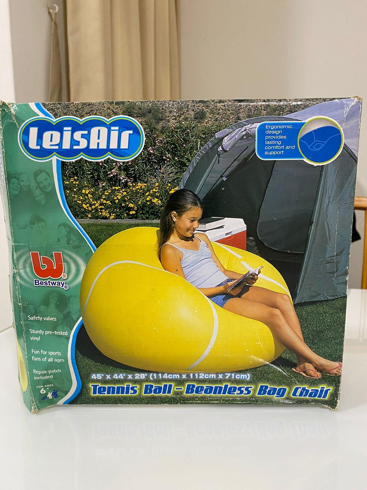 Inflatable bean bag, Babies & Kids, Baby Nursery & Kids Furniture ...