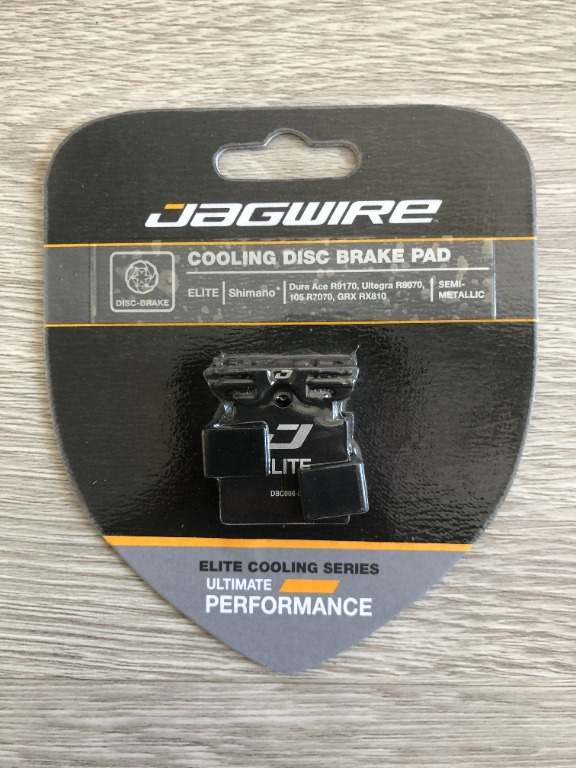 Jagwire Elite Cooling Disc Brake Pads for Shimano 105 Ultegra Dura Ace ...
