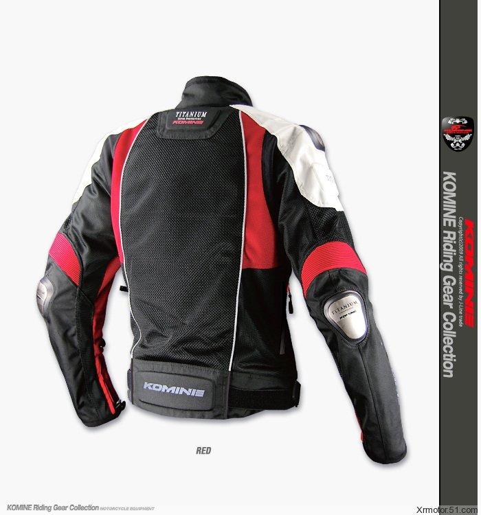 Komine JK-700 Titanium mesh jacket JK 700 armour riding, Motorcycles ...