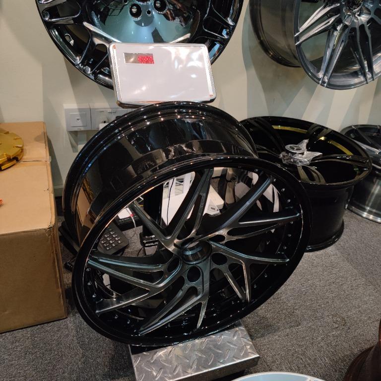 LFI Custom Monobloc Forged 19in Wheel Rims Ex-Stock For Toyota Lexus ...