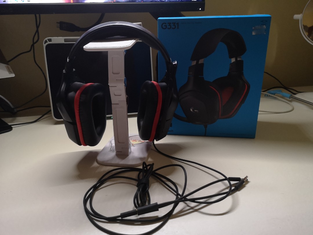 Logitech wired G331, Audio, Headphones & Headsets on Carousell